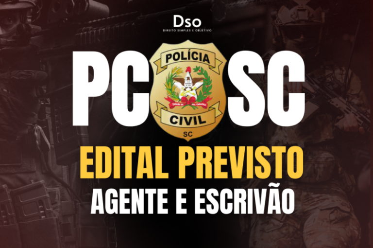 Concurso PC SC: Editais para agente e escrivão serão autorizados