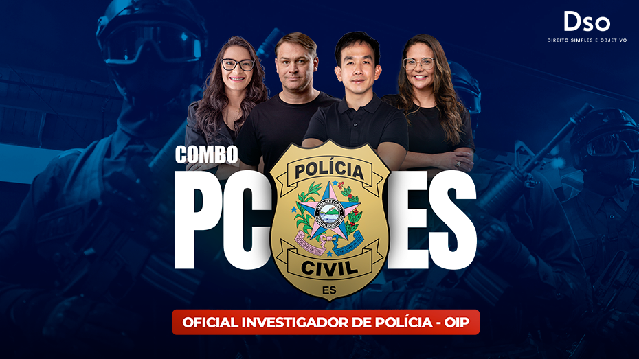Combo PC ES - Oficial Investigador de Polícia (OIP) (Polícia Civil do Espírito Santo) - Curso ...